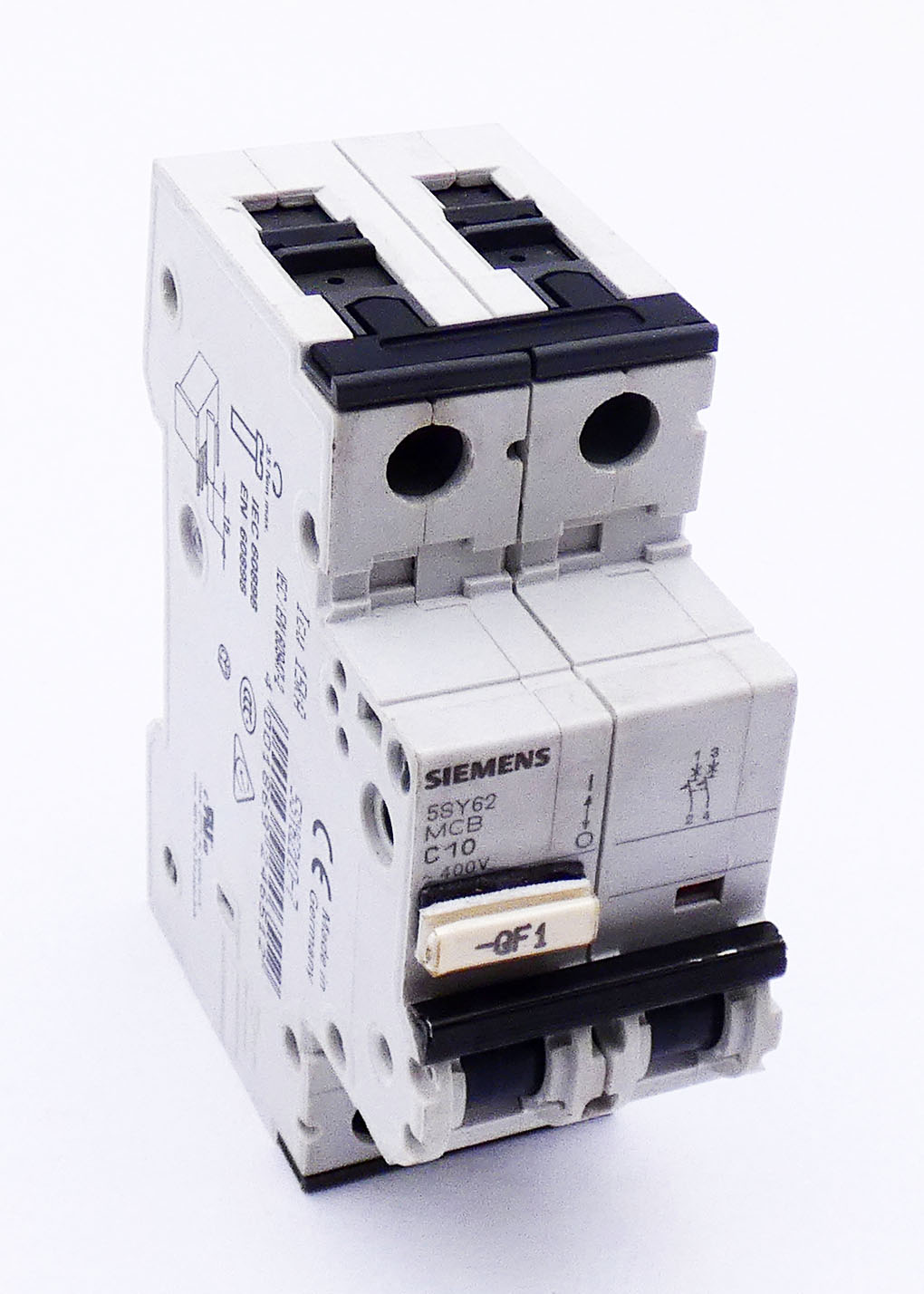 Siemens 5SY62 MCB C10 5SY6210-7 Leitungsschutzschalter -used- | Maaslos ...