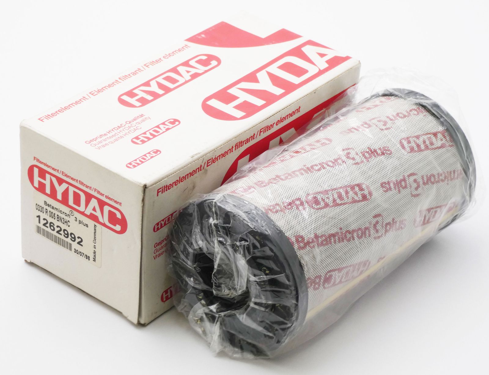 Hydac 1262992 0330 R 005 BN3HC Filterelement -unused/OVP- | Maaslos ...