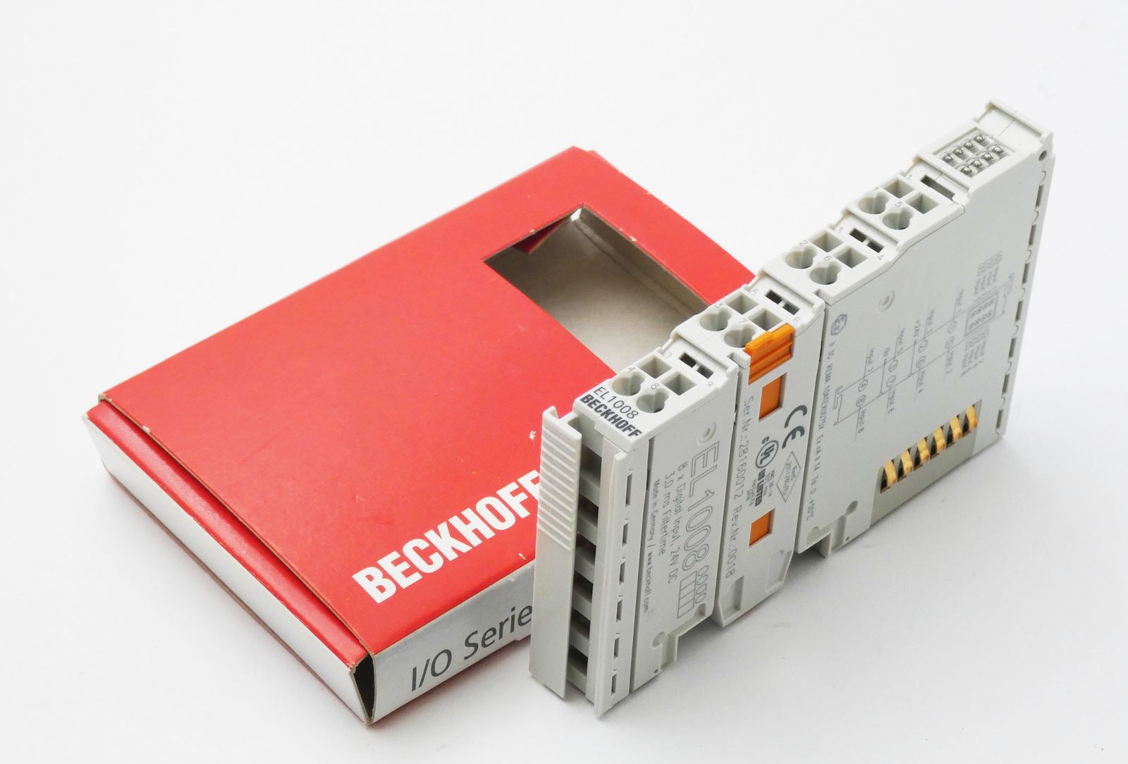 Beckhoff EL1008 EtherCAT-Klemme 8-Kanal-Digital-Eingang -unused/OVP ...