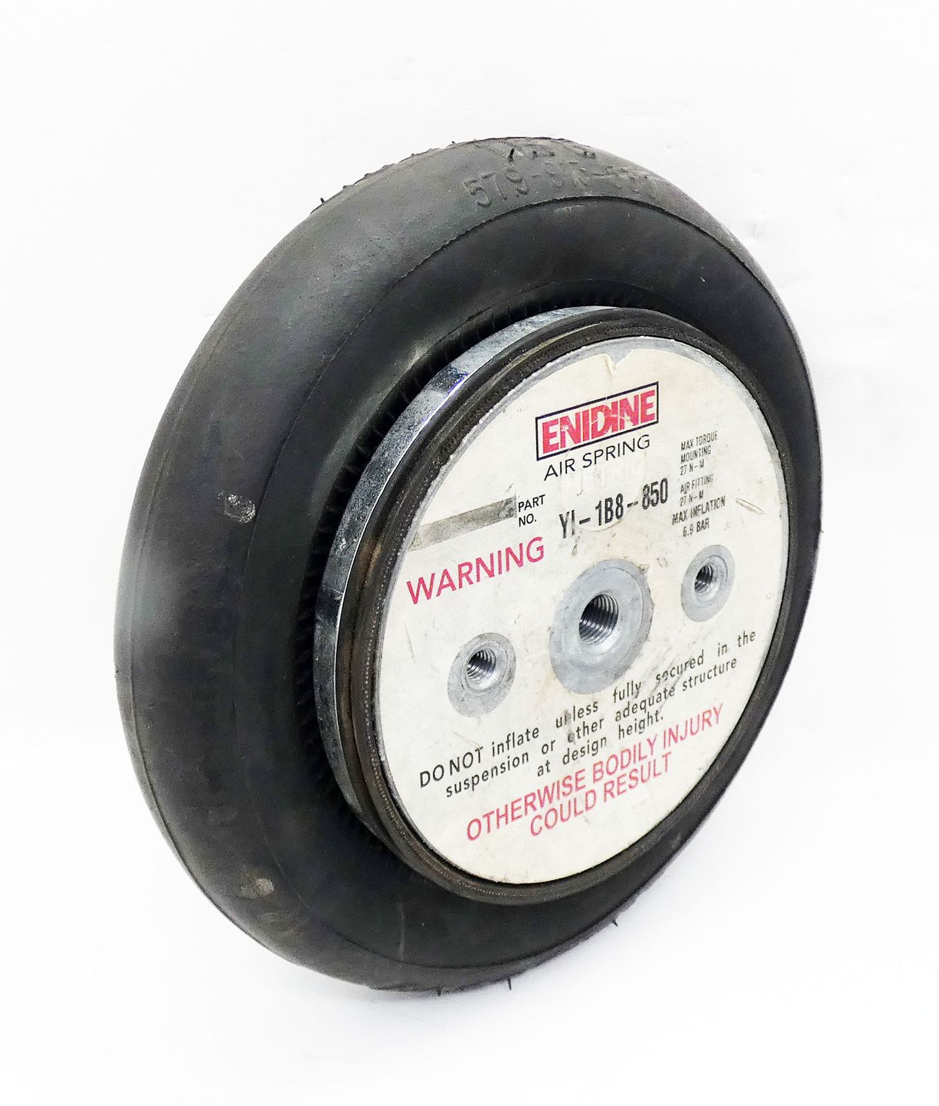 Enidine Air Spring Goodyear YI-1B8-850 max inflation 6.9bar ...