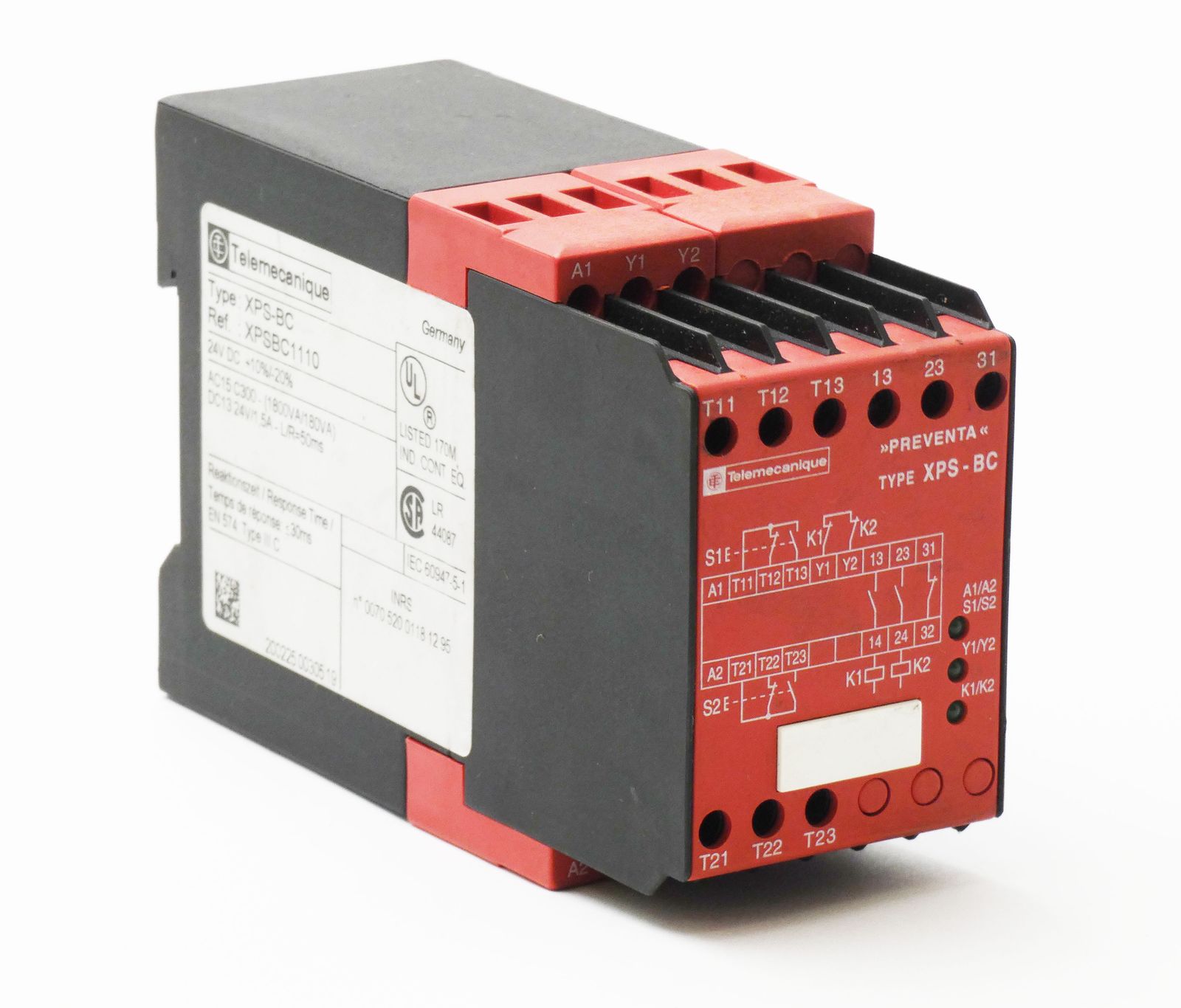 Telemecanique Preventa XPS-BC XPSBC1110 Sicherheitsrelais -used ...