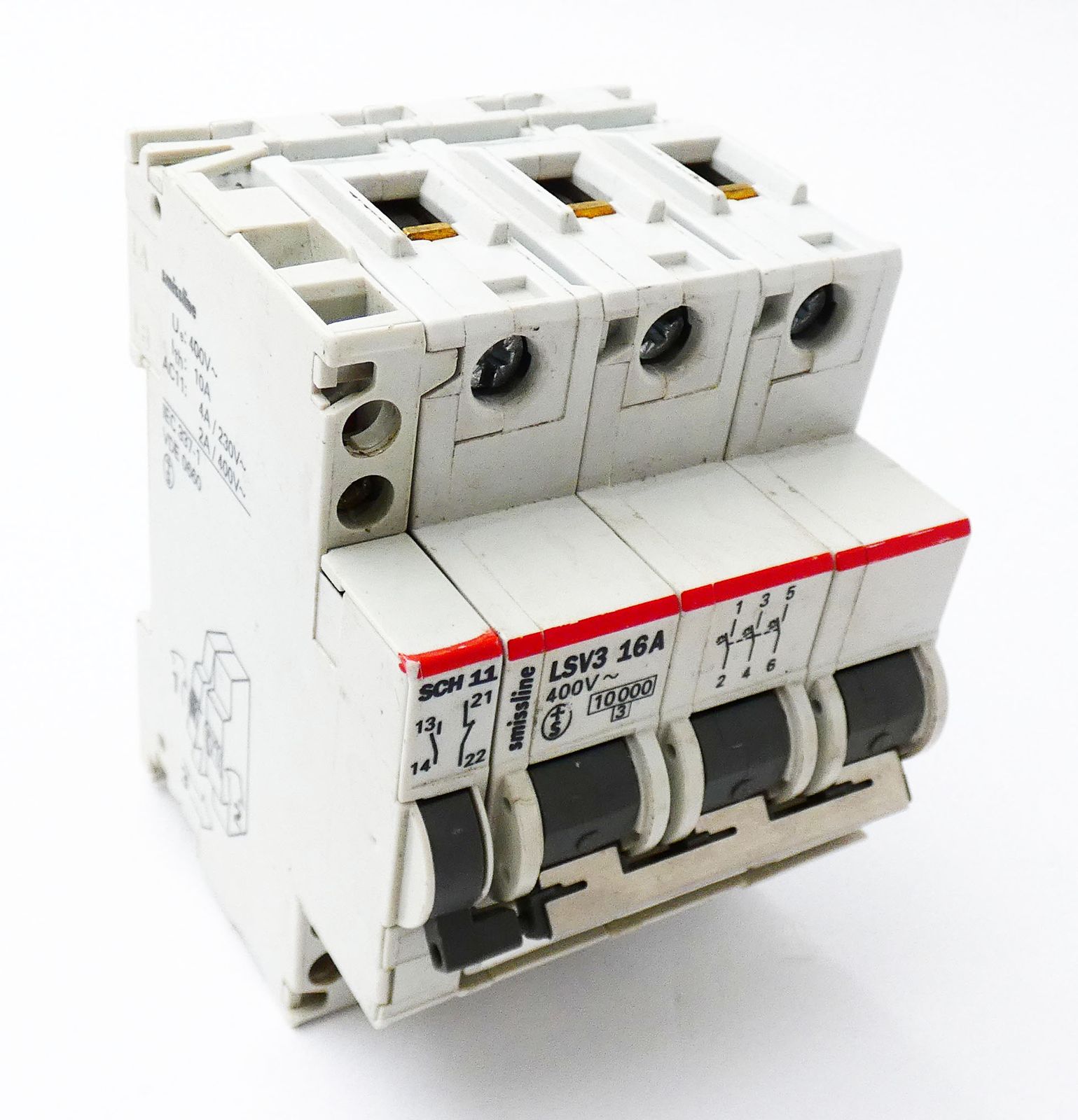ABB smissline LSV3 16A Leitungsschutzschalter + SCH 11 -used- | Maaslos ...