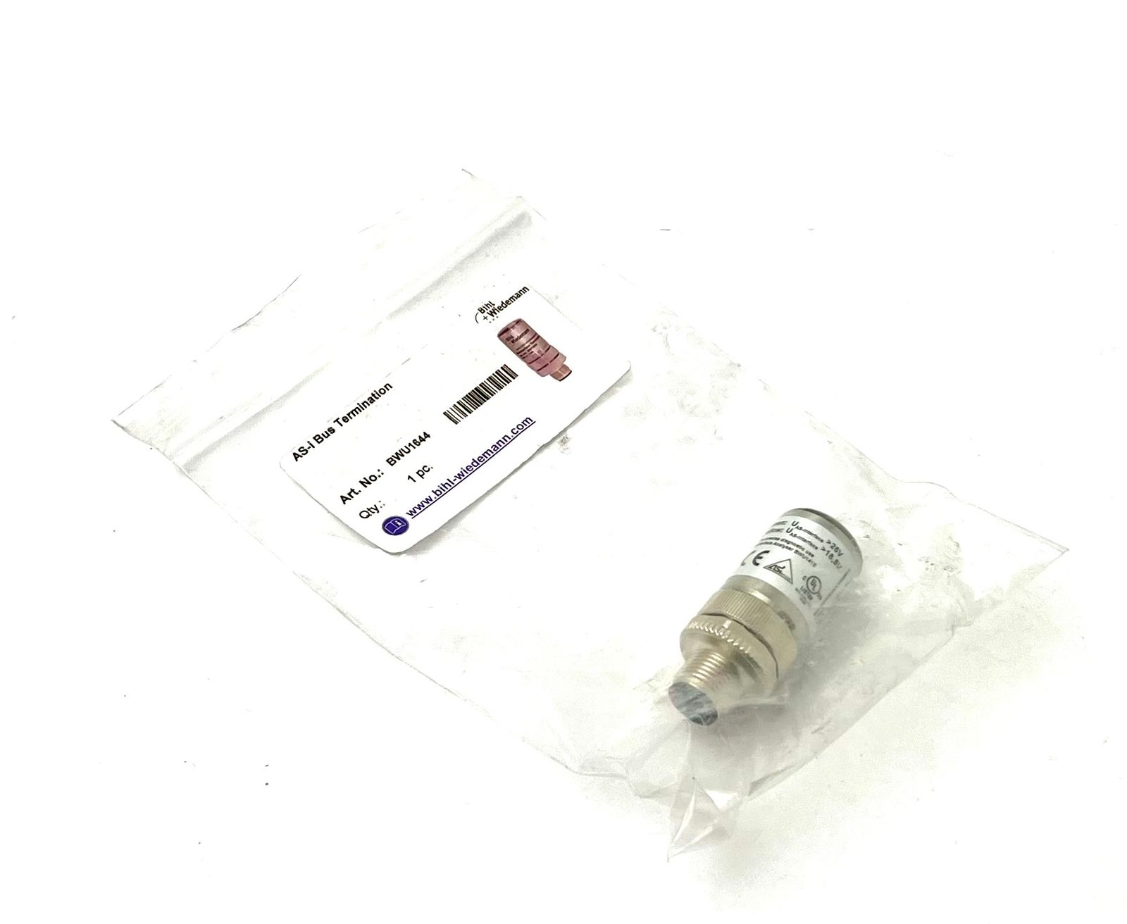 Bihl+Wiedemann BWU1644 BWU 1644 AS-i Bus Termination -unused/OVP ...
