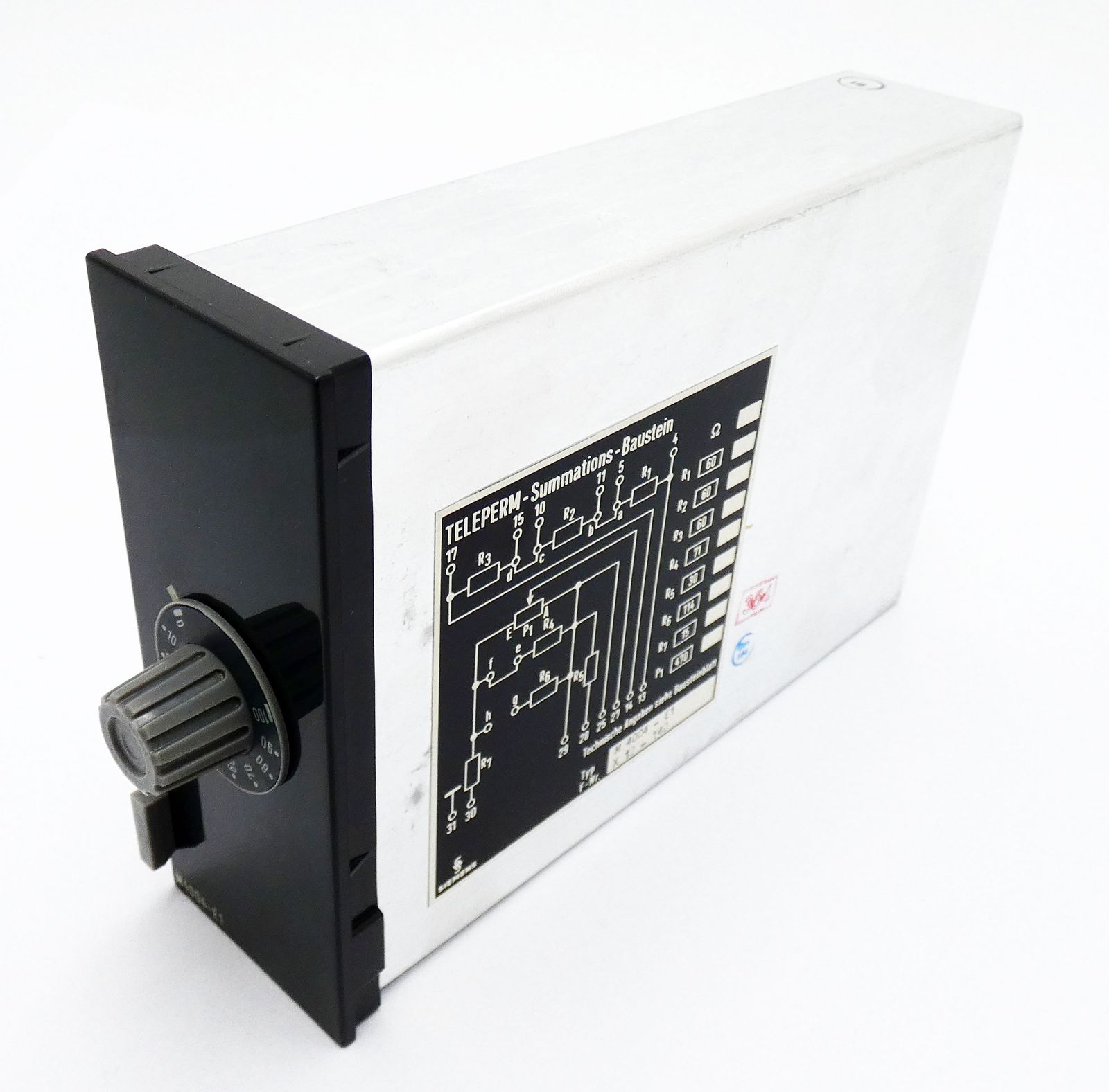 Siemens Teleperm M4004-E1 Summations-Baustein -unused- | Maaslos ...