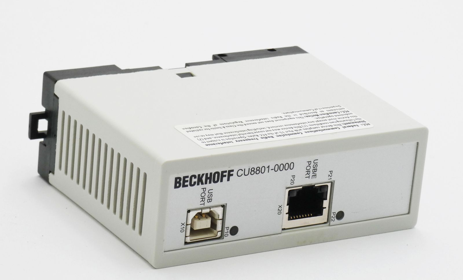 Beckhoff CU8801-0000 USB-E 2.0 TX Extender-Tx Rev.: 1.5 USB ...