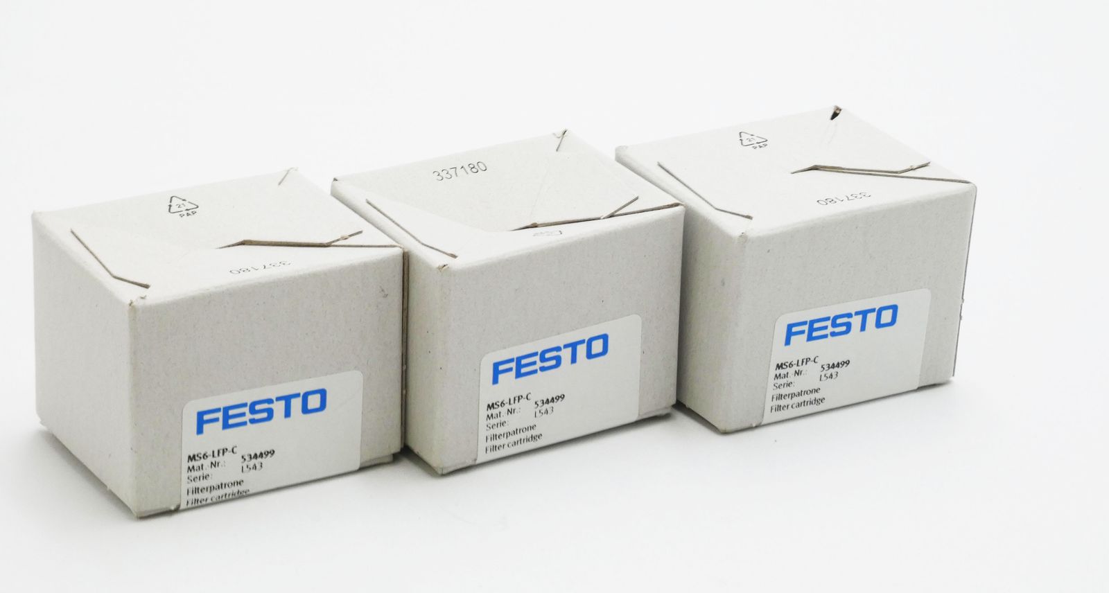 3x Festo MS6-LFP-C 534499 Filterpatrone -sealed- | Maaslos-Guenstig.de