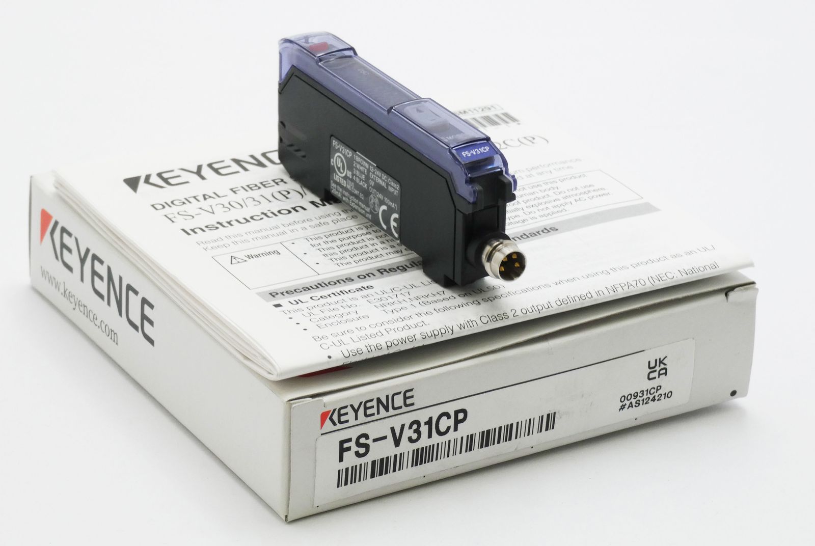 Keyence FS-V31CP Digital Fiber Sensor -unused/OVP- | Maaslos-Guenstig.de