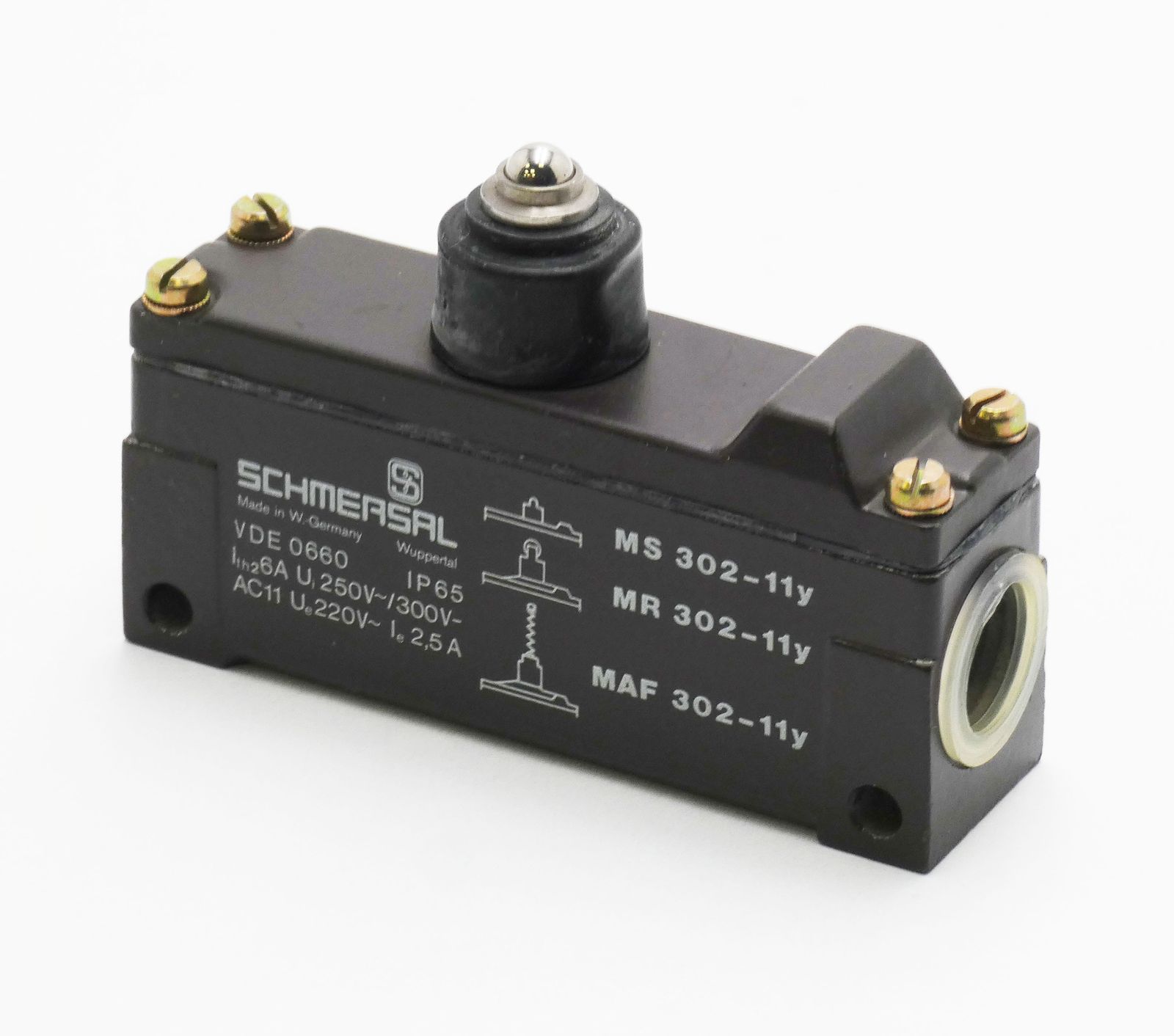 Schmersal MS302-11Y MS 302-11y 2,5A Grenzschalter Limit switch -unused ...