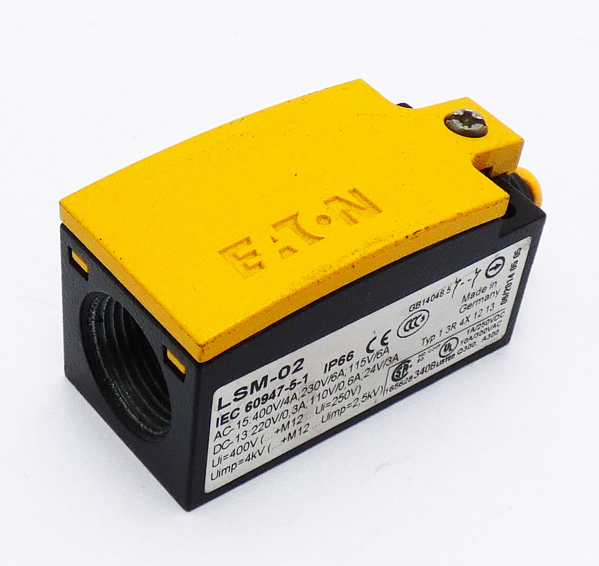 Eaton LSM-02 IEC 60947-5-1 IP66 Positionsschalter -used- | Maaslos ...