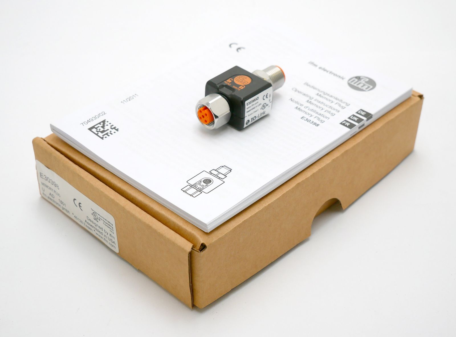 ifm electronic E30398 Memory Plug -unused/OVP- | Maaslos-Guenstig.de