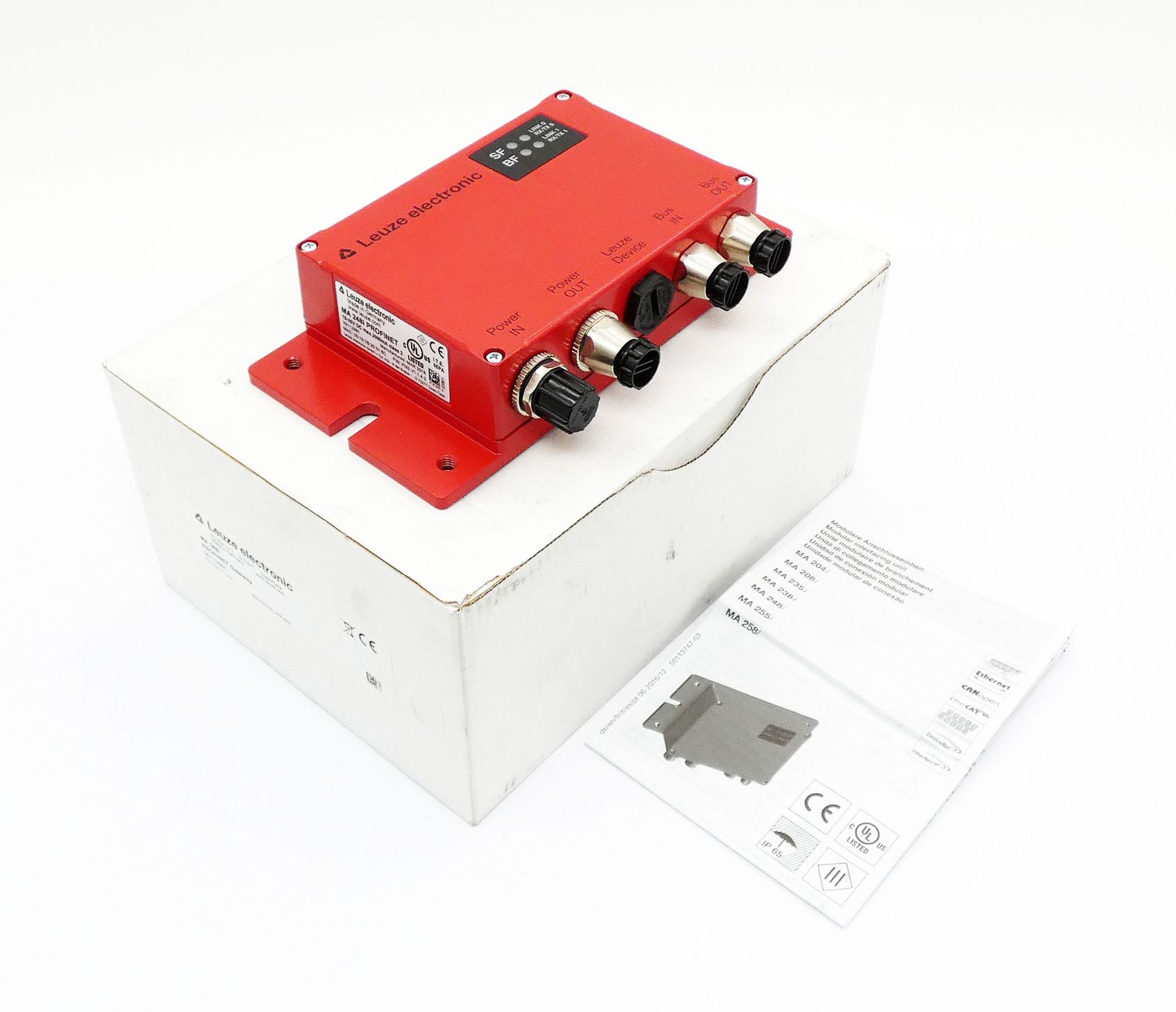 Leuze electronic MA 248i 50112891 FW: PNS V1.1.4.3 Profinet Gateway ...
