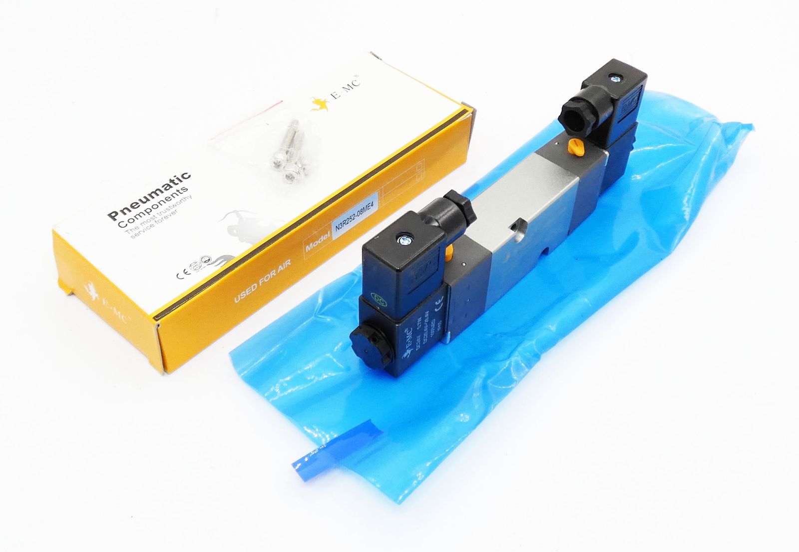 EMC E.MC N3R252-08ME4 N3R252-08M 24VDC Magnetventil solenoid valve ...