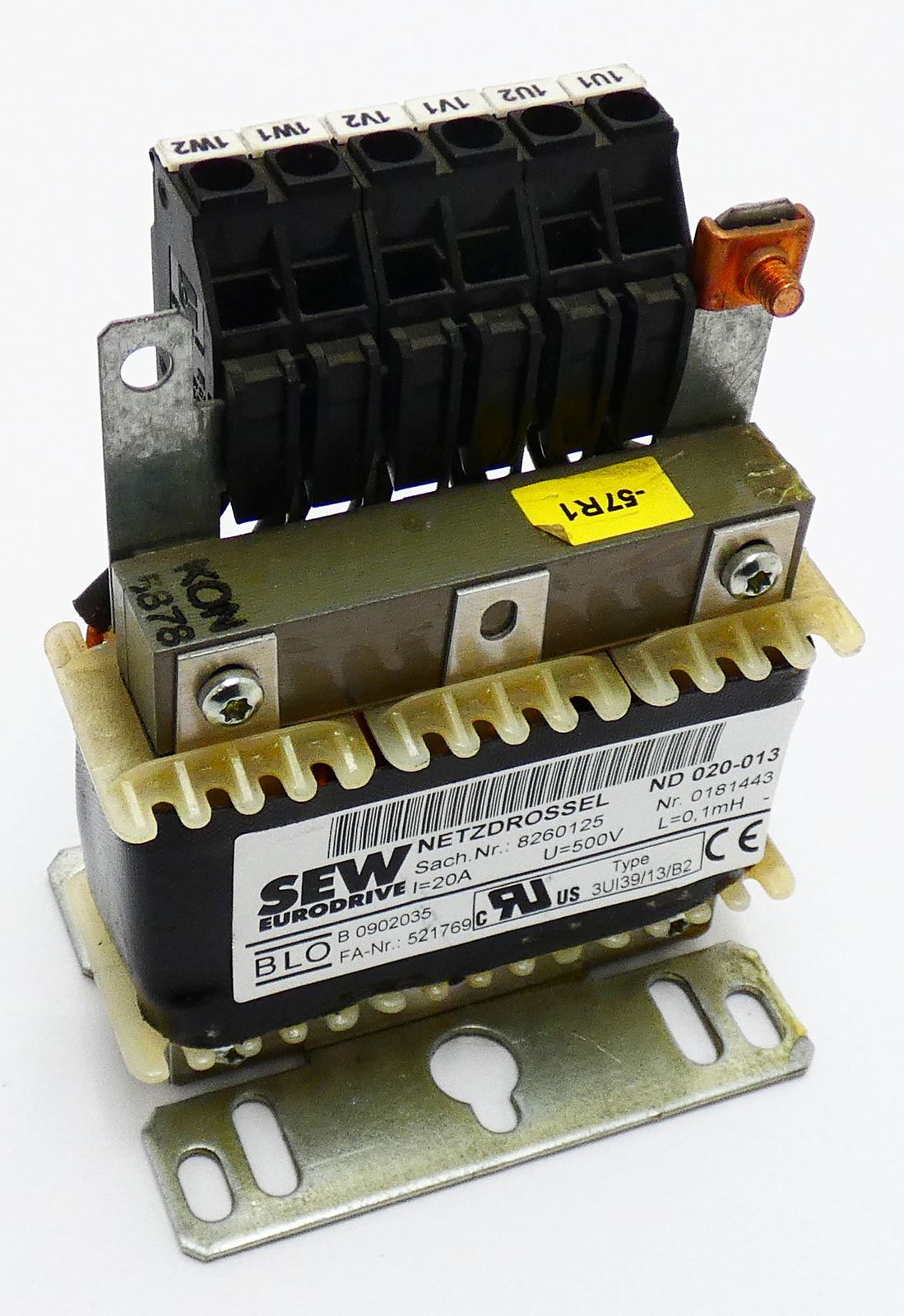 SEW ND 020-013 8260125 Netzdrossel -used- | Maaslos-Guenstig.de