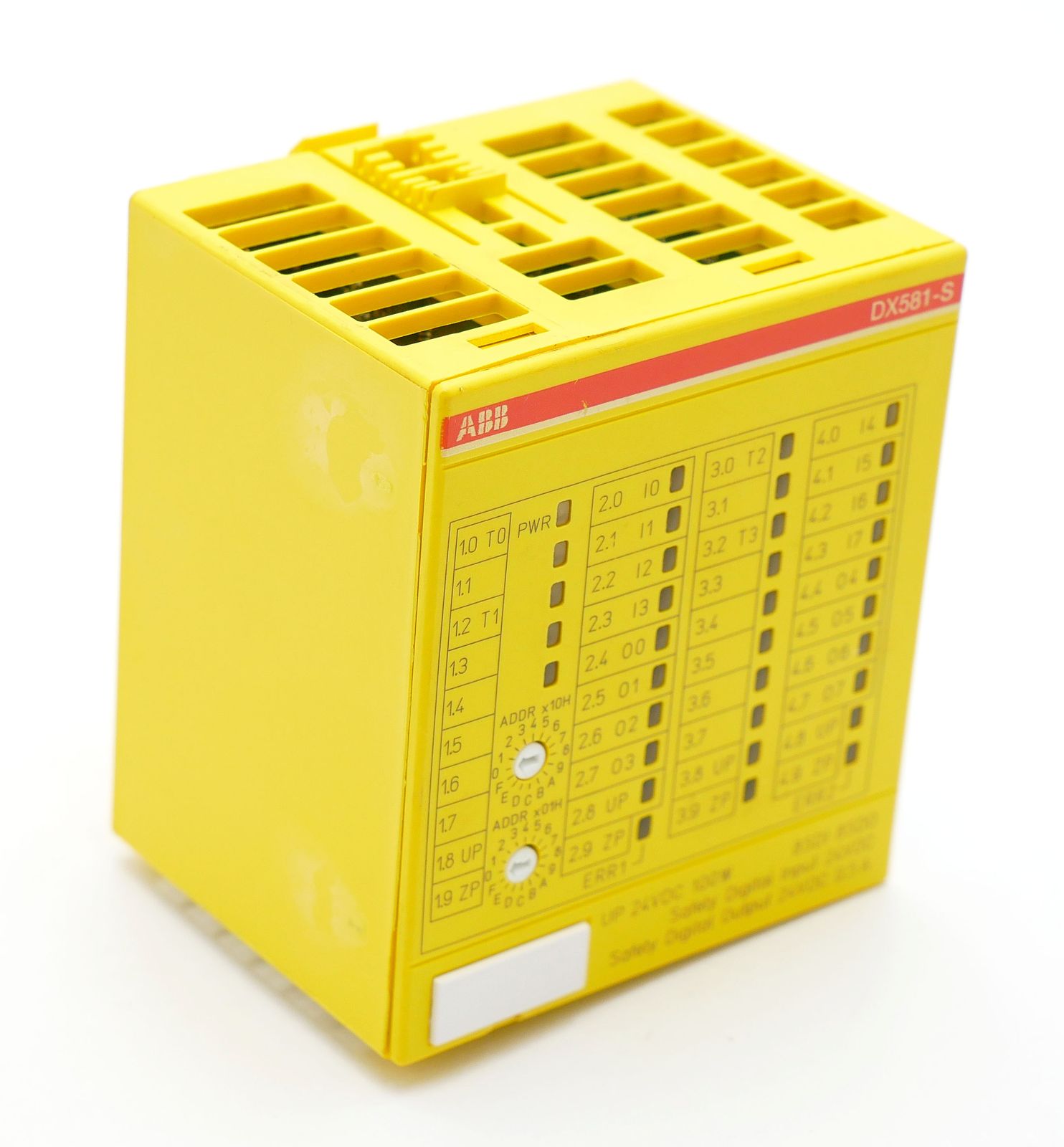 ABB DX581-S 1SAP284100R0001 E: B5 Safety Dig. Input/Output Module ...