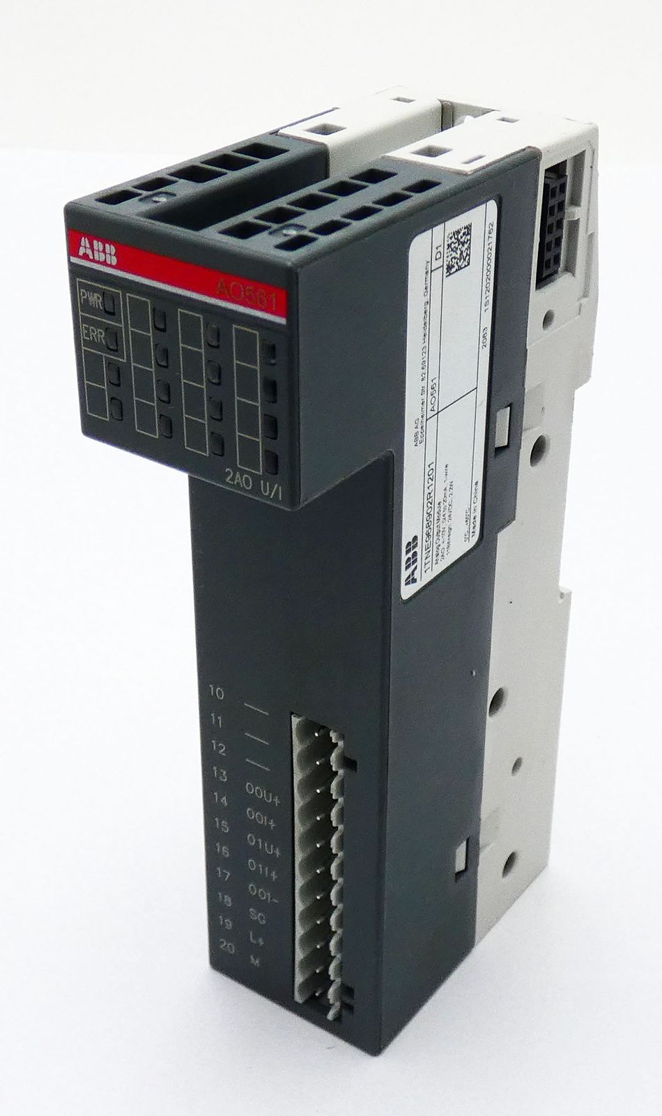 ABB AO561 1TNE968902R1201 E:D1 Analoges Ausgabemodul -unused- | Maaslos-Guenstig.de