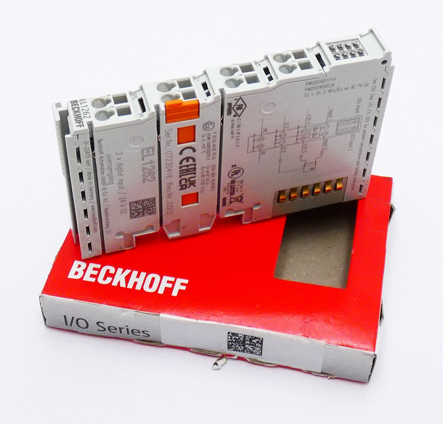 Beckhoff EL1262 24VDC 1 µs Oversampling 2-Kanal-Digital-Eingang -unused ...