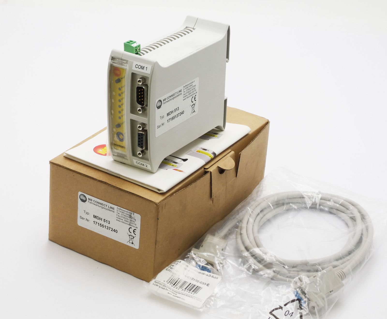 MB Connect Line MDH 513 Fernwartungssystem -unused/OVP- | Maaslos ...