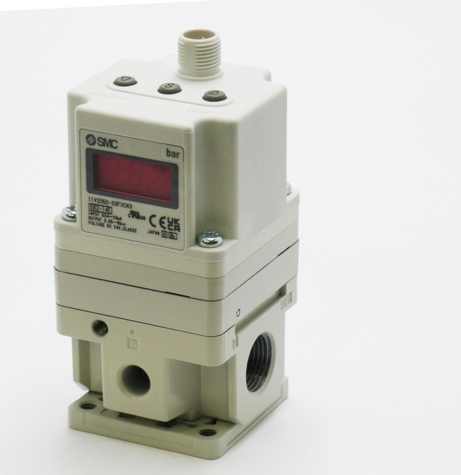 SMC ITV2050-03F3CN3 Elektropneumatischer Regler -unused- | Maaslos ...