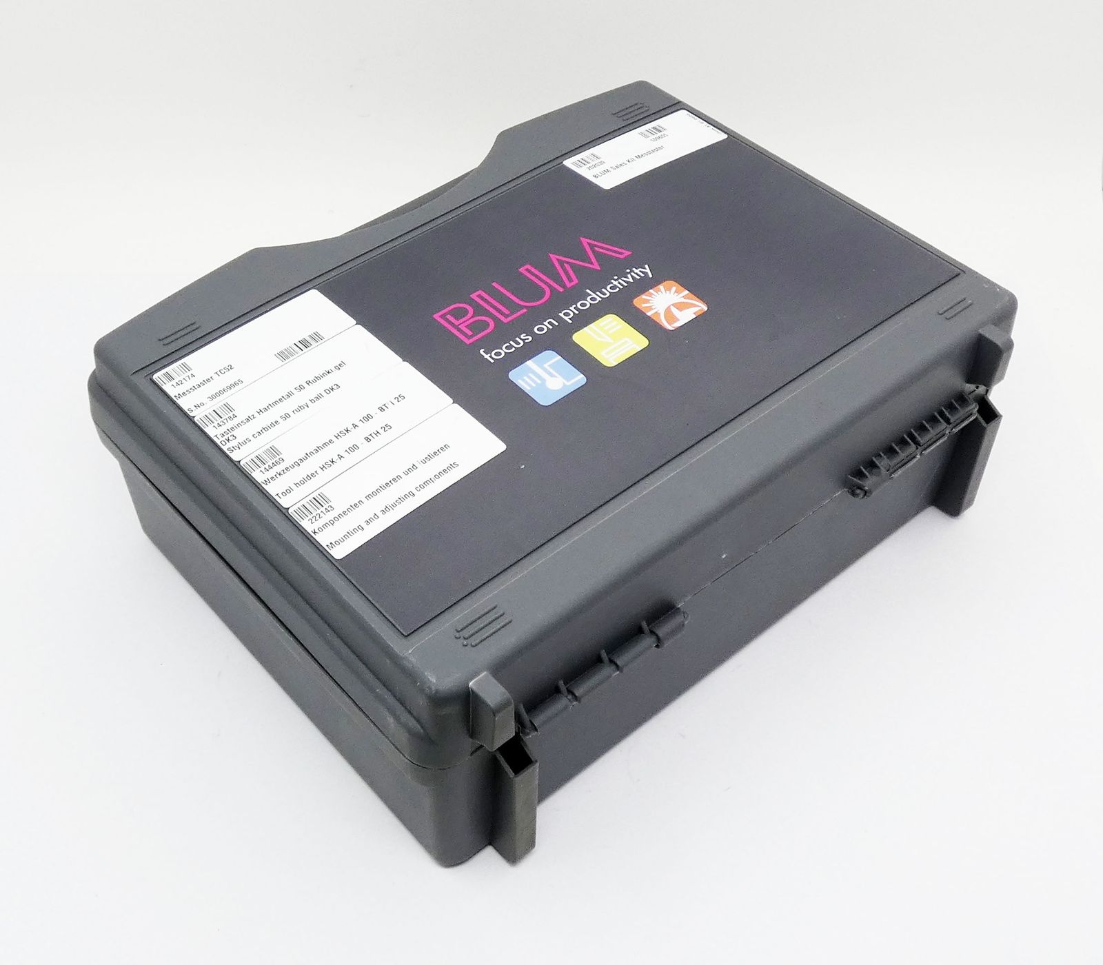 Blum TC52 Messtaster + Tasteinsatz + 144469 Werkzeugaufnahme im Koffer ...