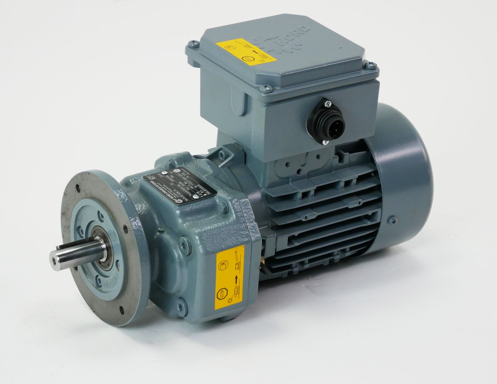 Getriebebau Nord SK 63L/4 MS Elektromotor + SK OF-63L/4 Getriebe i=33 ...