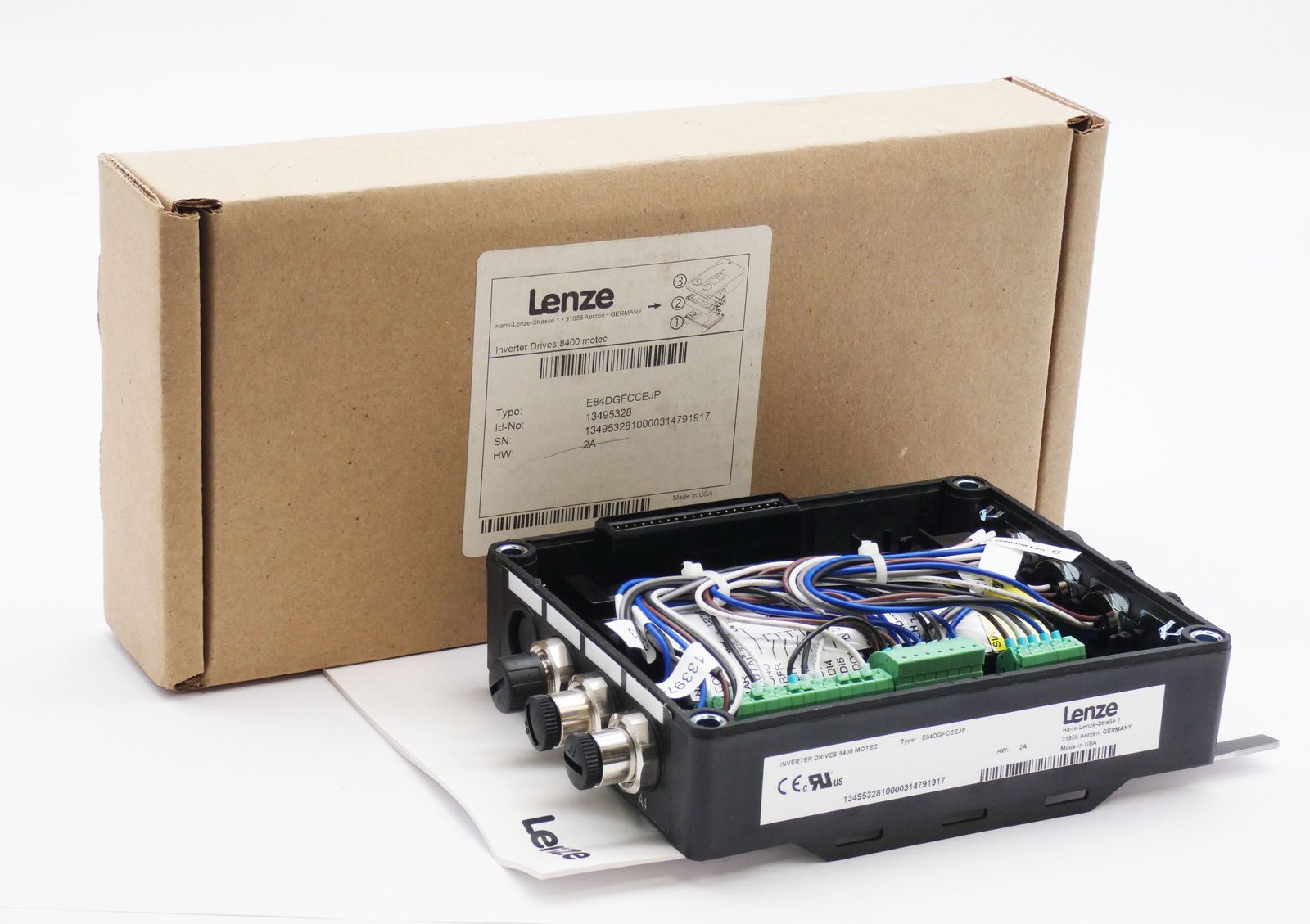 Lenze 8400 motec E84DGFCCEJP 13495328 HW: 2A Inverter Drives -unused ...