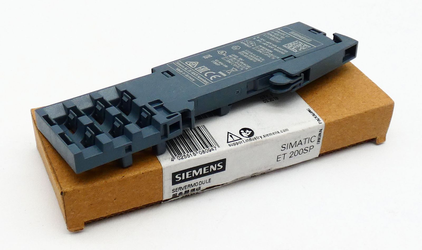 Siemens SIMATIC S7 6ES7193-6PA00-0AA0 E:07 V1.1.2 Servermodul -unused ...