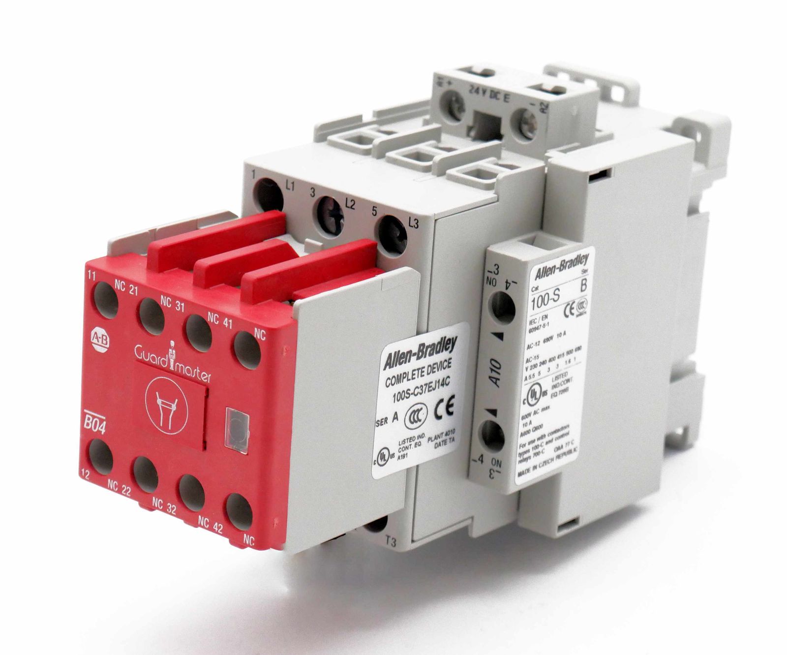 Allen-Bradley Guardmaster 100S-C37EJ14C Ser.A Schütz / Safety contactor ...