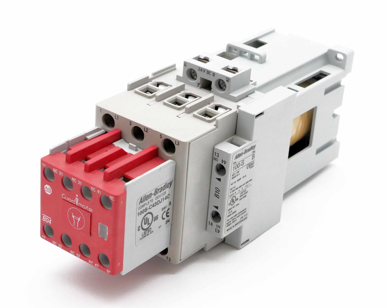 Allen-Bradley Guardmaster 100S-C43DJ14C Ser.A Schütz / Safety contactor ...