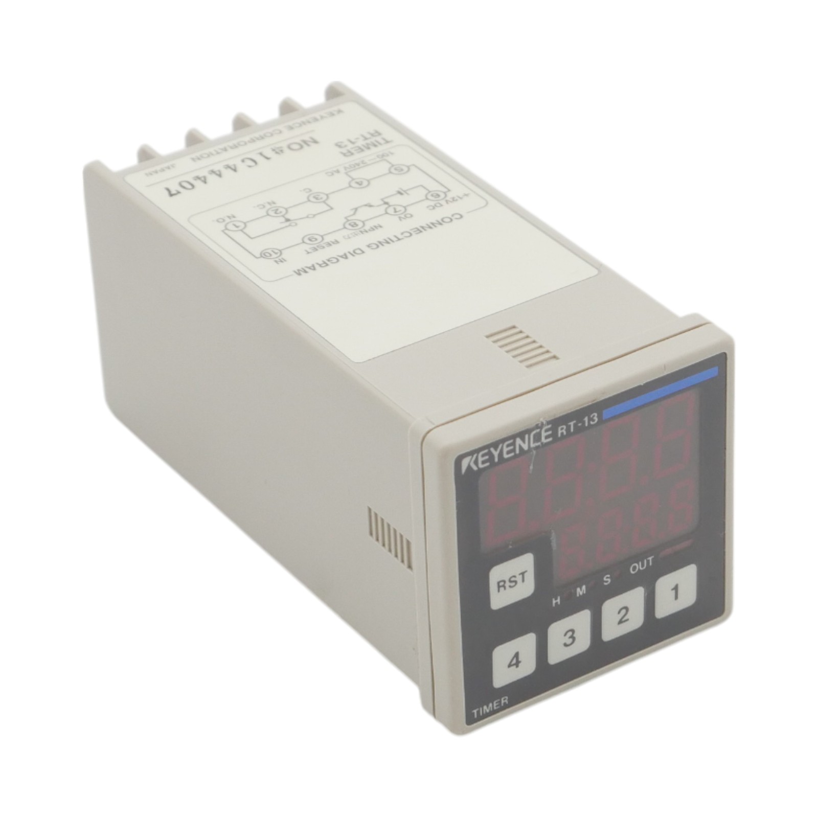 Keyence RT-13 Display Preset Counter Timer LED -unused- | Maaslos ...