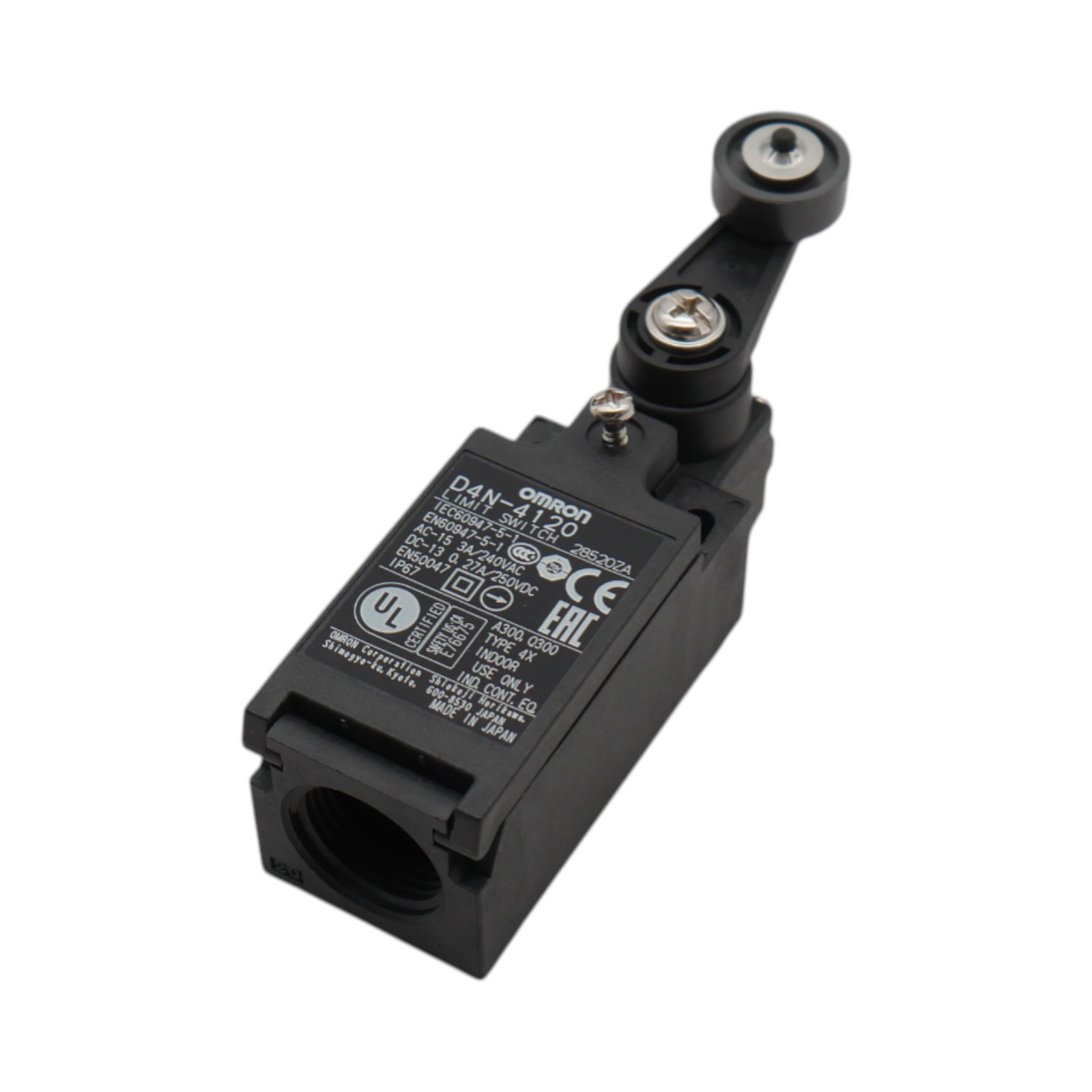 Omron D4N-4120 240VAC / 250VDC Endschalter / Limit switch -unused ...
