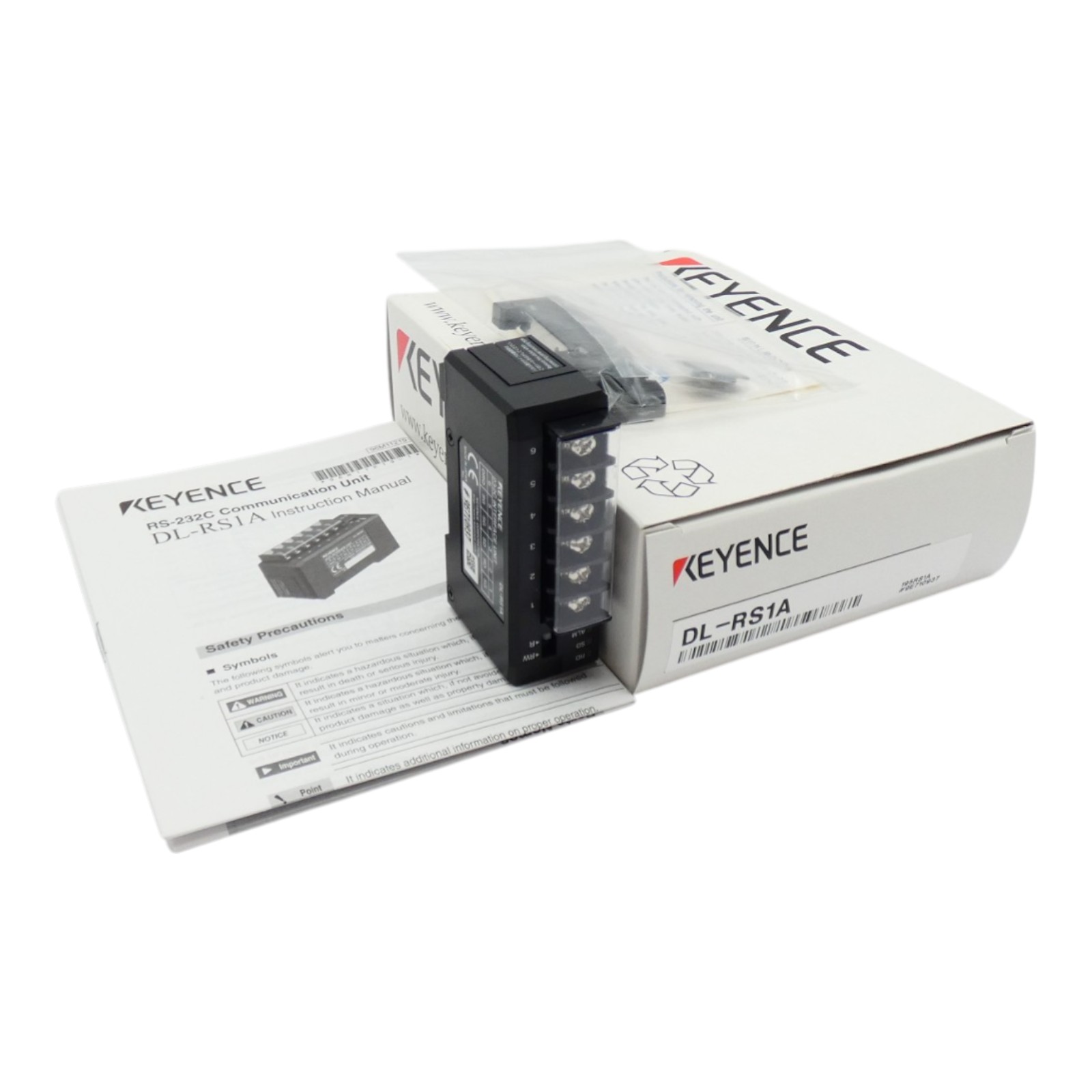 Keyence DL-RS1A DLRS1A 232C ASCII Kommunikationseinheit asynchron ...