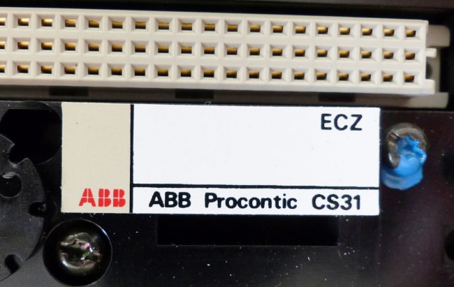 ABB Procontic CS31 ICS016N1 FPR3313101R1052 + ECZ FPR3700001R0001 ...