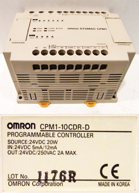 OMRON Programmable Controller CPM1-10CDR-D CPM110CDRD -used- | Maaslos-Guenstig.de