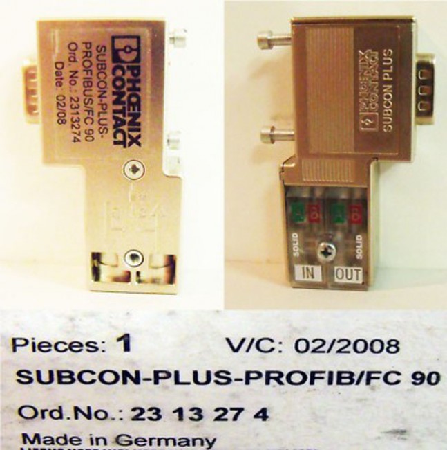 Phoenix Contact SUBCON-PLUS-PROFIB/FC 90 Ord.Nr.2313274 -unused/OVP ...