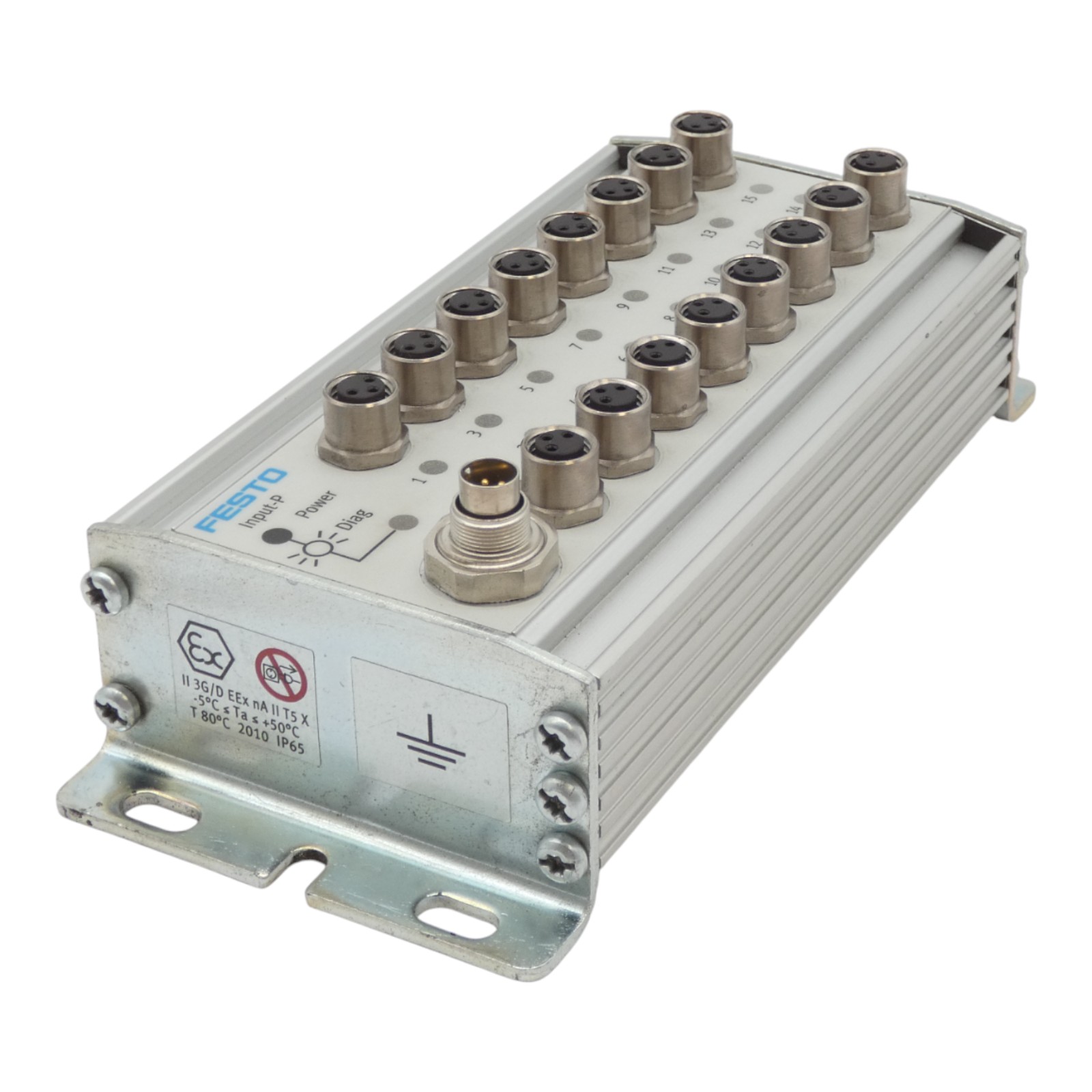 Festo CP-E16-M8 18205 E: HW 01.08 SW 05.10.00 Eingangsmodul/Input ...