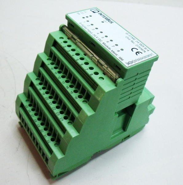 Phoenix Contact Interbus ST IB STME 24 BDI 8/4 2751674+2750808 -unused ...