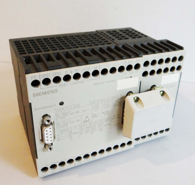 Siemens Simocode 3uf1110 0an00 3uf1000 3cb00 0 E 03 Used Maaslos