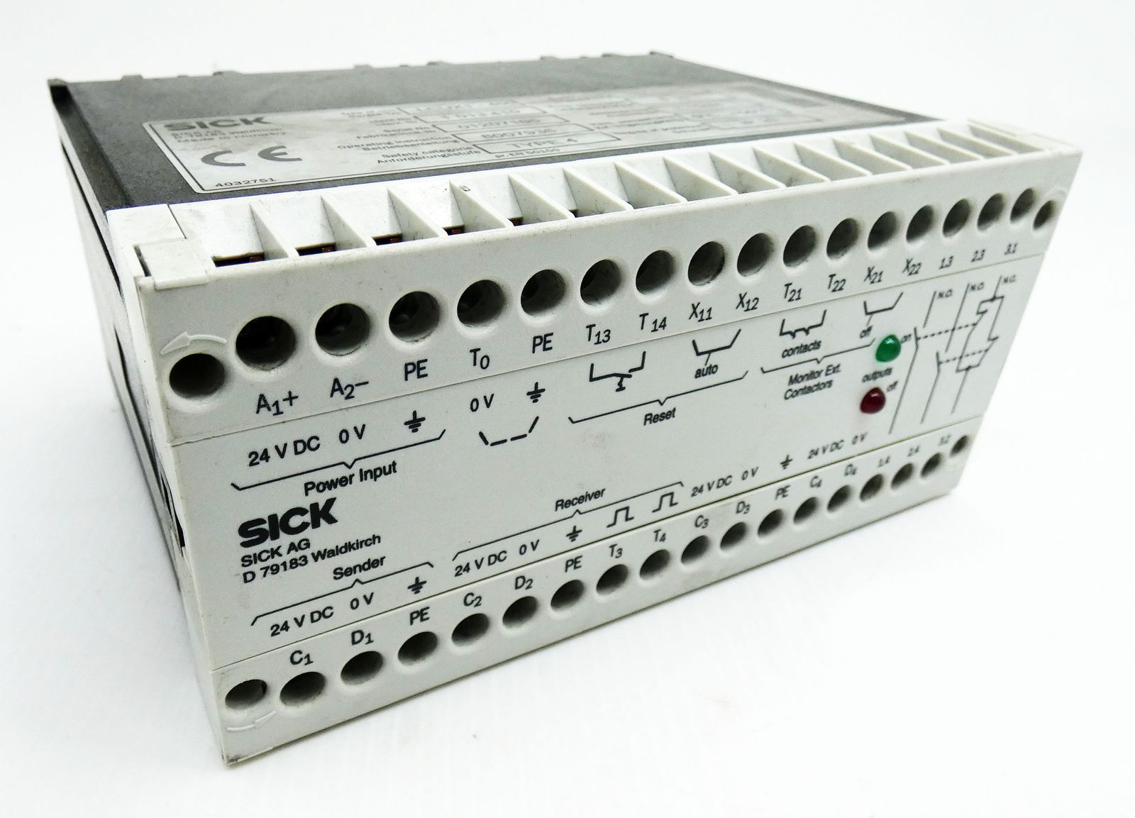 Sick LCUX1-400 1013410 6W Interface-Sicherheitsrelais -used- | Maaslos ...