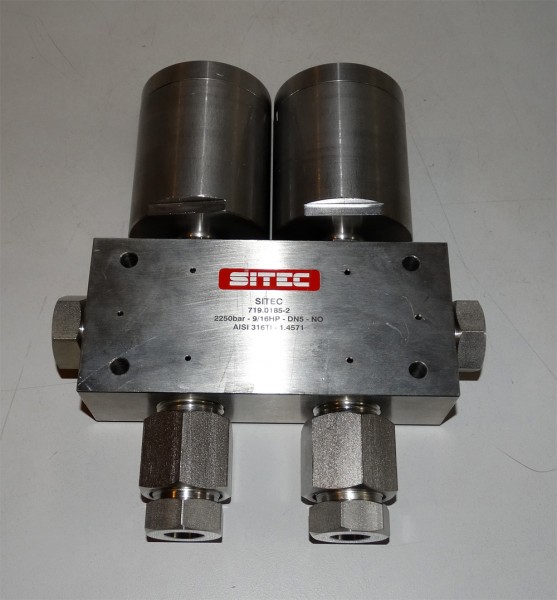 Sitec 719.0185-2 Hochdruckventil 2250bar -used- | Maaslos-Guenstig.de