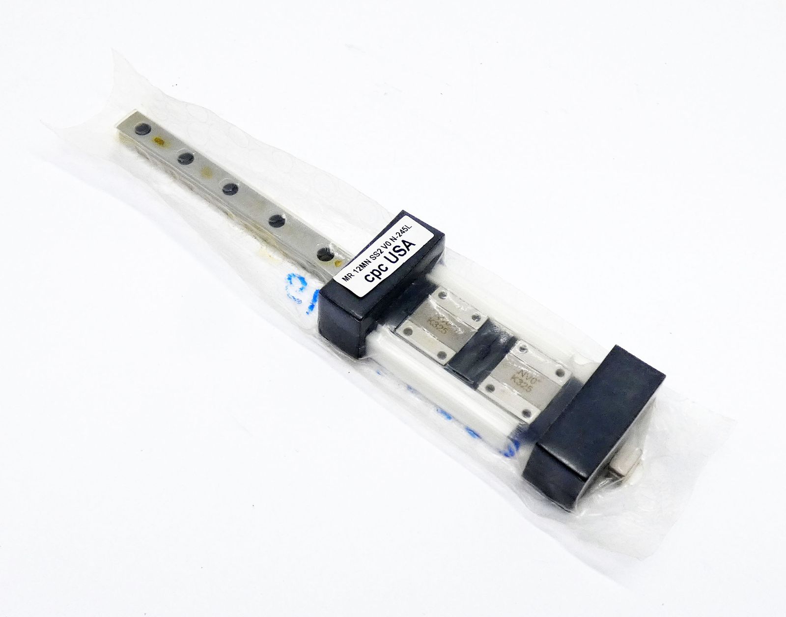 CPC MR 12MN SS2 V0 N-245L + 2x NV0 K325 Miniaturlinearführung -unused ...