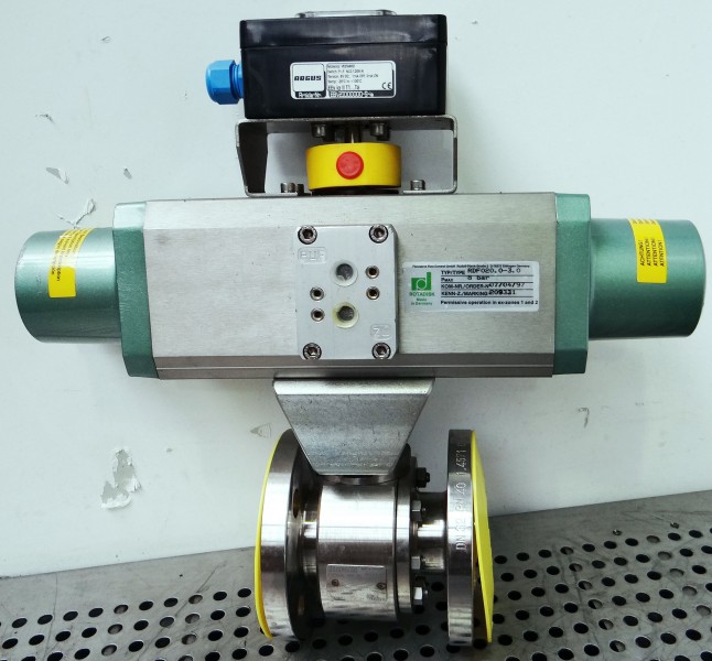 Rotadisk RDF 020.0-3.0 + ARGUS Ventil FKK-79 Schwenkantrieb -unused ...