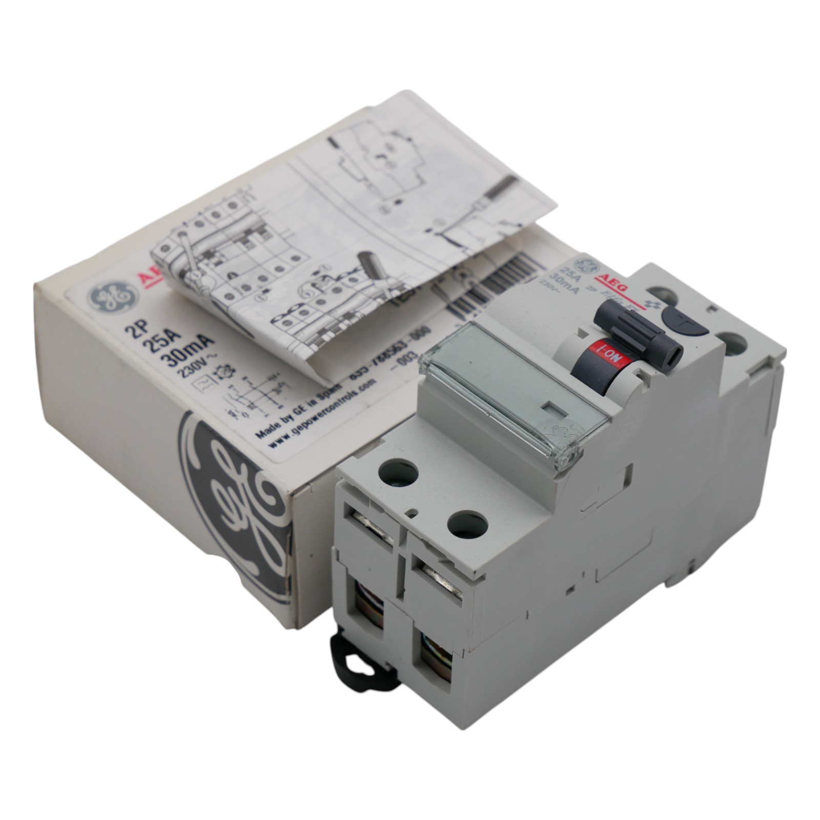 AEG Elfa FI 25/0,03-2 604200 Schutzschalter / Circuit Breaker -unused ...