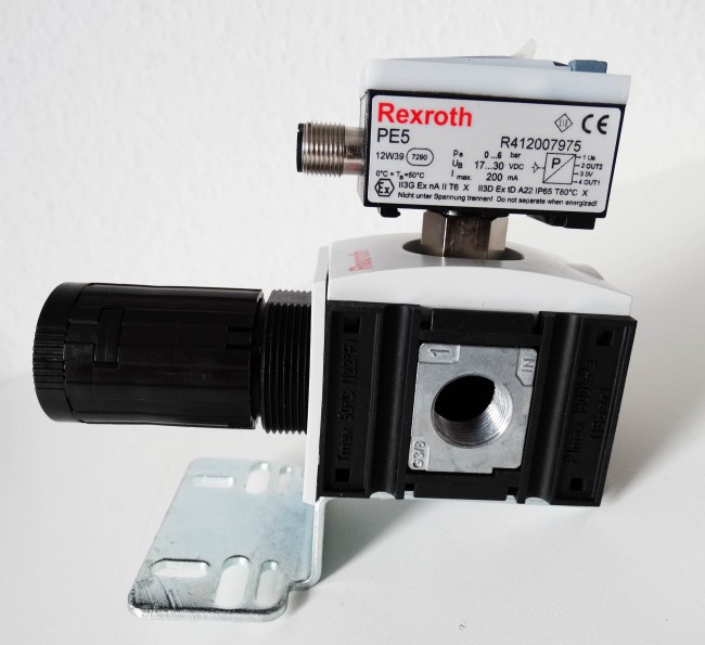 Rexroth PE5 R412007975 + R412006133 Pneumatik -unused-