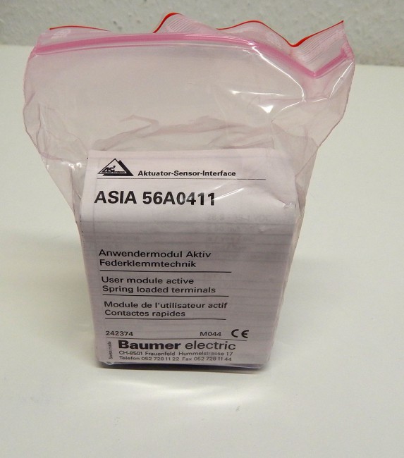 Baumer electric ASIA 56A0411 242374 ASi-Modul -unused/OVP- | Maaslos ...
