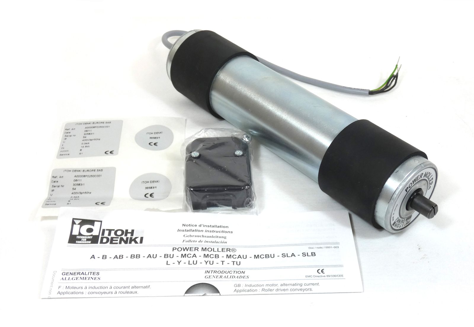Itoh Denki Power Moller A00008F0250C001 Drehstrommotor 3Ph. 400V/50Hz ...