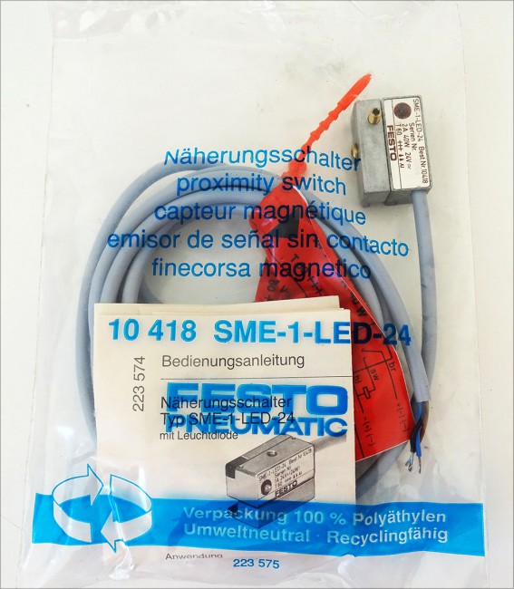 Festo SME-1-LED-24 10418 Näherungsschalter mit LED -unused- | Maaslos ...