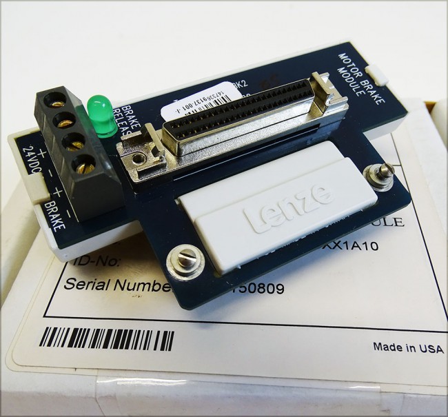 Lenze E94ZAHBK2 E94ZAHBK2000XX1A10 Motor Bracke Terminal Modul -unused ...