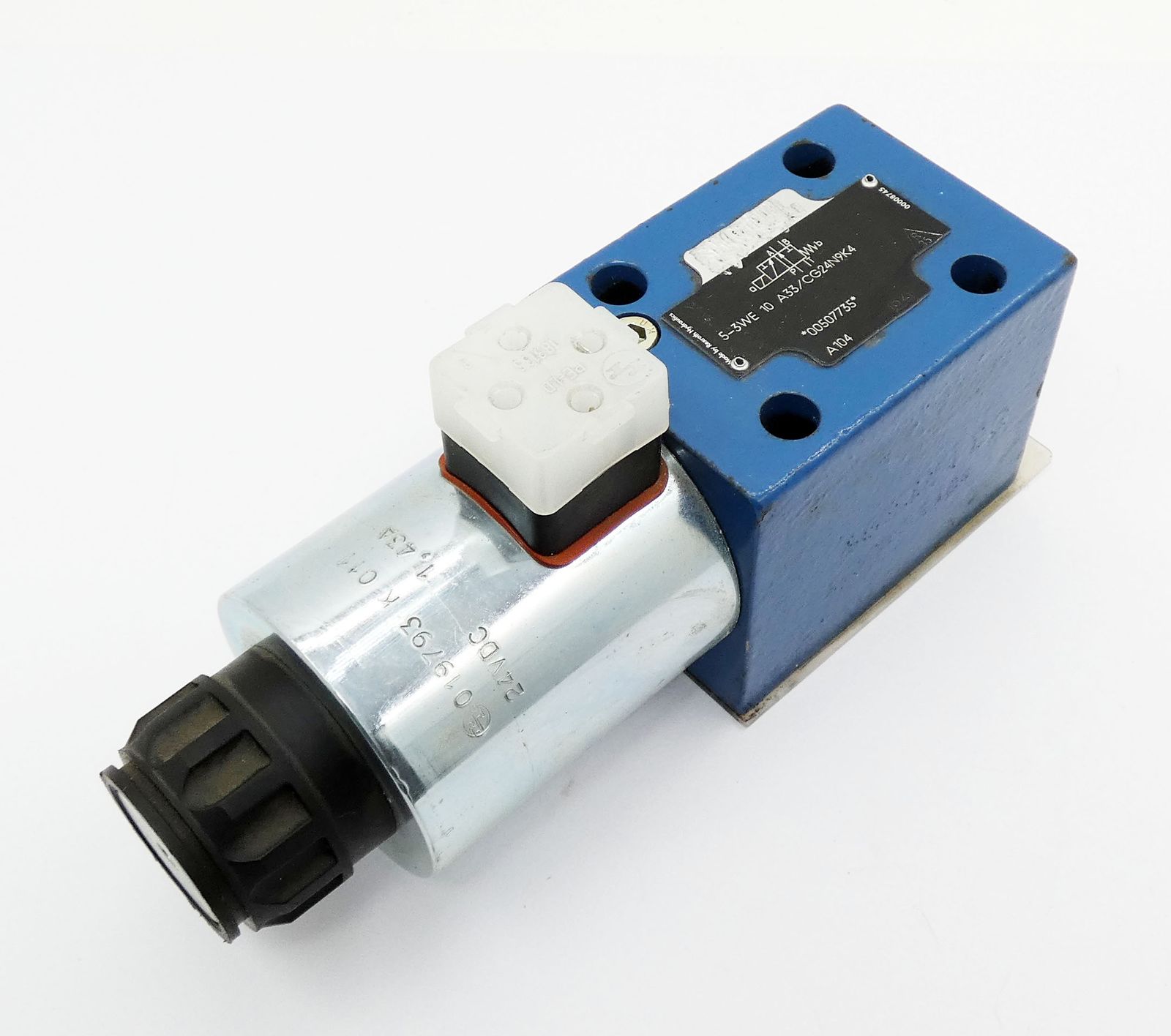 Rexroth Hydraulics 5-3WE 10 A33/CG24N9K4 00507735 Wegeschieberventil ...