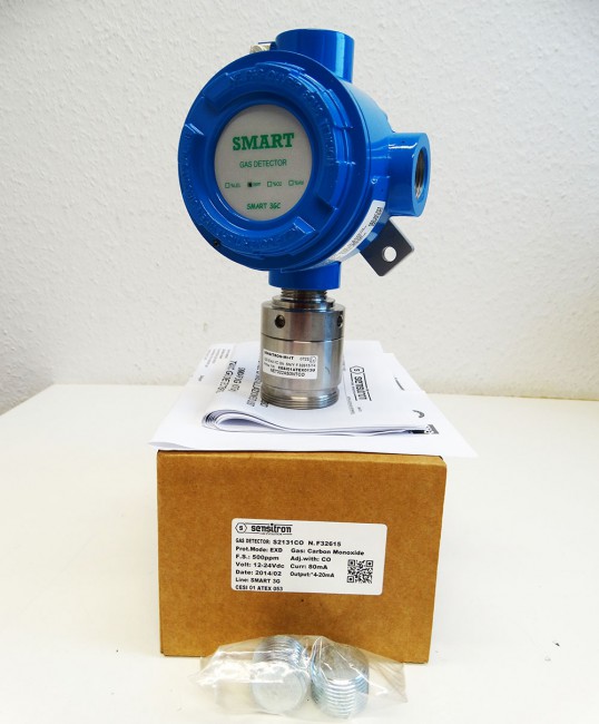 Sensitron Smart 3G S2131CO Gas Detector 500ppm out: 4-20mA -unused/OVP ...