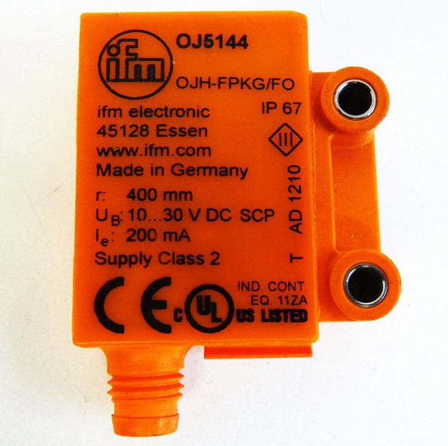 Ifm Electronic OJ5144 OJH-FPKG/FO Reflexlichttaster -used- | Maaslos ...